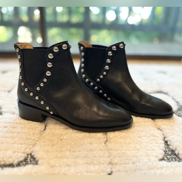 Zara | Shoes | Zara Studded Ankle Boots | Poshmark